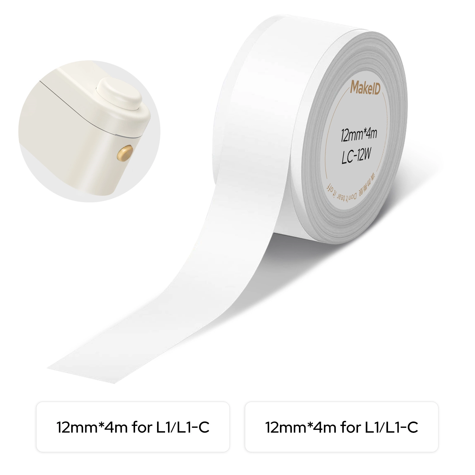 MakeID | Label Printer Consumables For MakeID Models | Buy Thermal ...